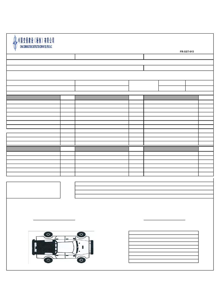 Checklist de Inspección de Vehículos | PDF | Tecnología de vehículos ...