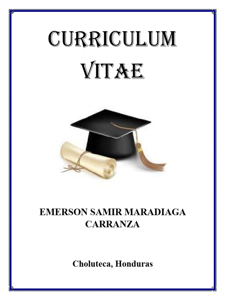 Curriculum Emerson Samir Maradiaga Carranza | PDF