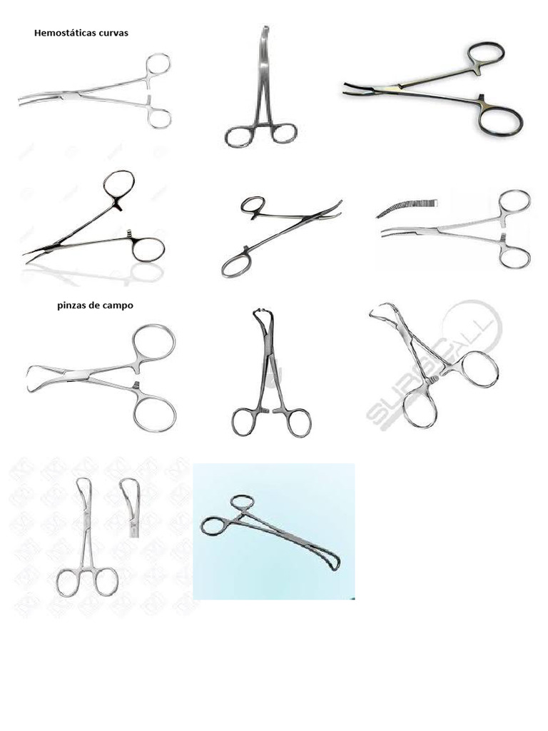 Pinzas Mixter y Herramientas Quirúrgicas | PDF