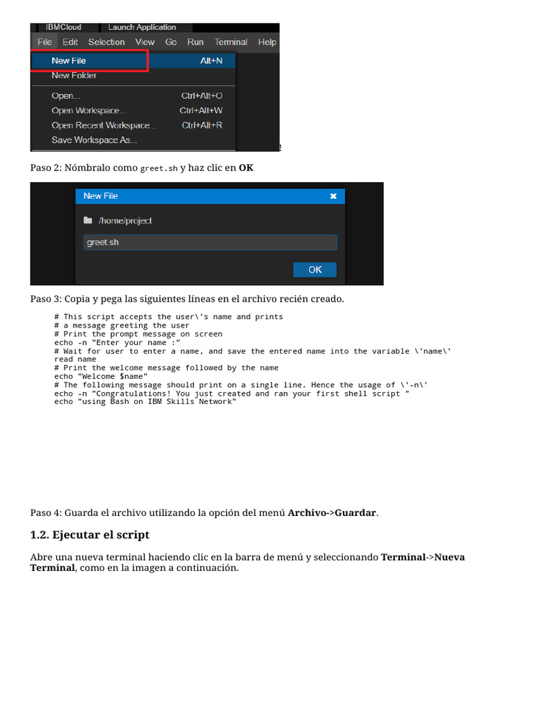 Introducción A La Programación en Shell | PDF | Shell (informática) | Lenguaje de escritura