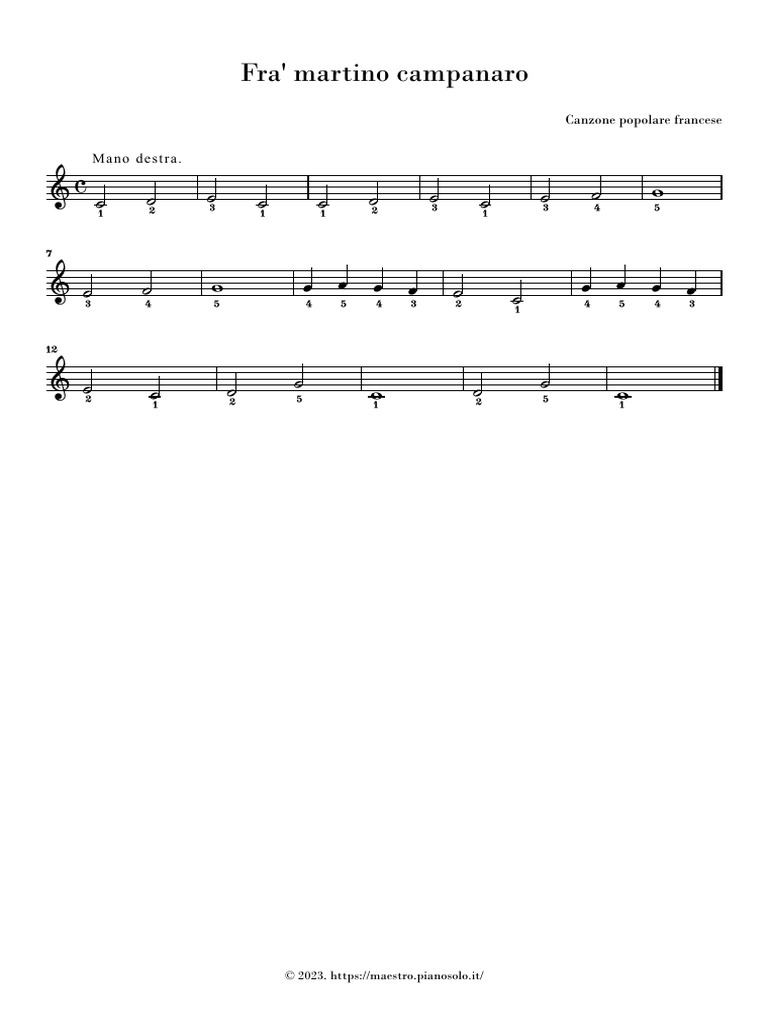 Fra Martino 3 | PDF