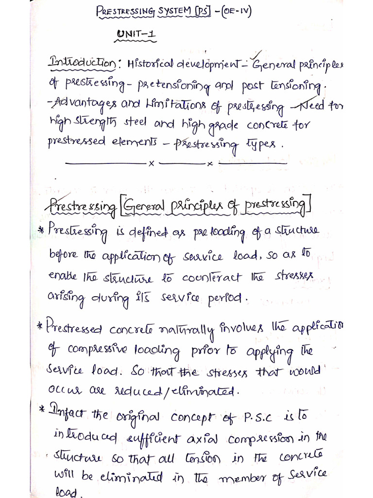 Prestressing System (1,2,3 Units) | PDF