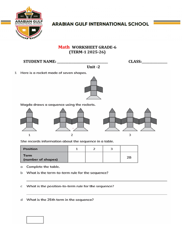 Grade 6 Math Worksheet: Multiples | PDF