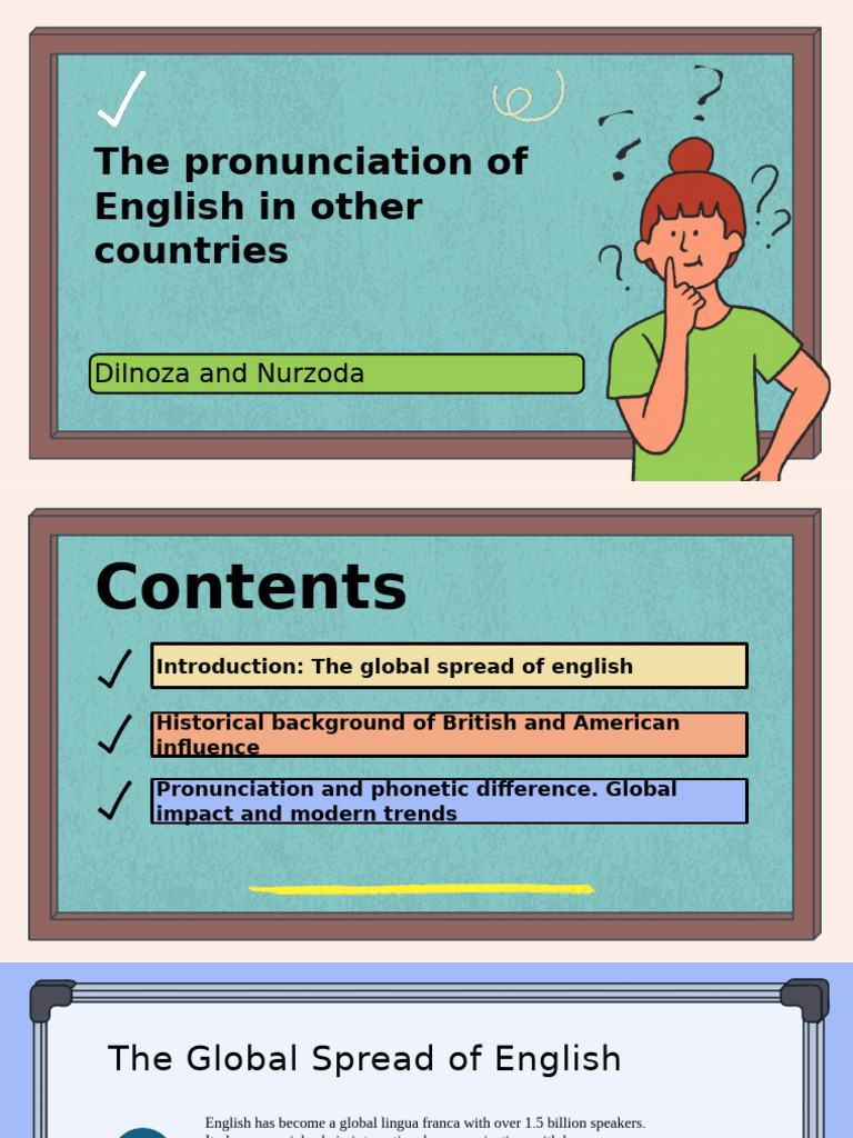 THE PRINCIPAL TYPES OF ENGLISH PRONUNCIATION | PDF | English Language ...
