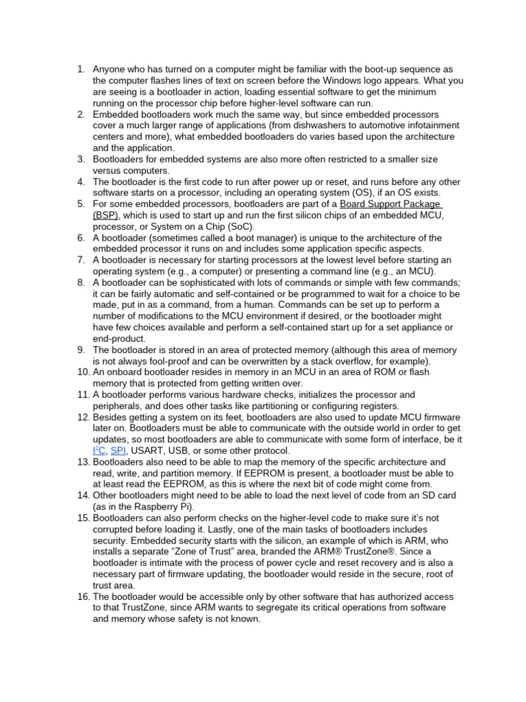 Boot Loader | PDF | Booting | Embedded System