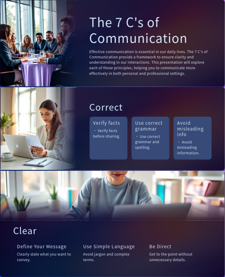 Mastering the 8 C's of Communication | PDF