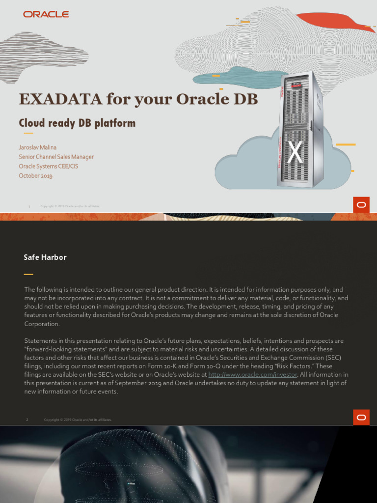 9 Exadata Malina | PDF | Cloud Computing | Databases