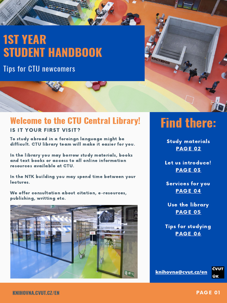 1st Year Study Handbook | PDF | Libraries | Books
