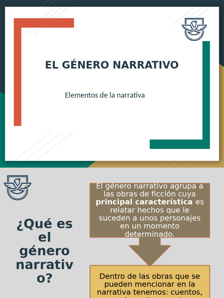 Género Narrativo | PDF | Narración | Narrativa