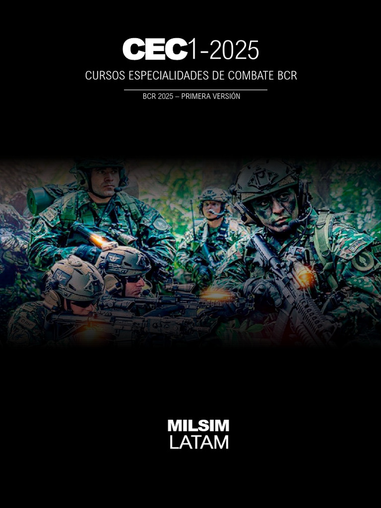 Cec1 - BCR - 2025 | PDF | Fuerzas especiales | Reconocimiento