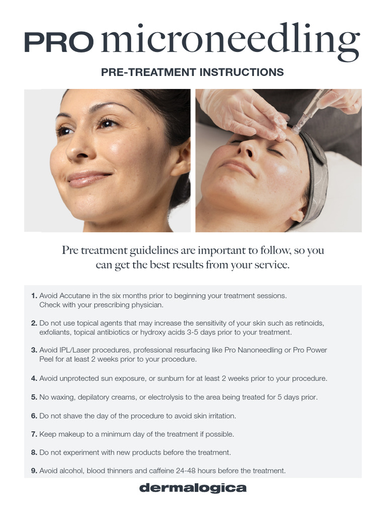 Pro Micro Needling Care | PDF | Skin Care | Medical Specialties