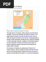 Pakistan Air Force Base Overview | PDF | Monoplane | Military Aviation