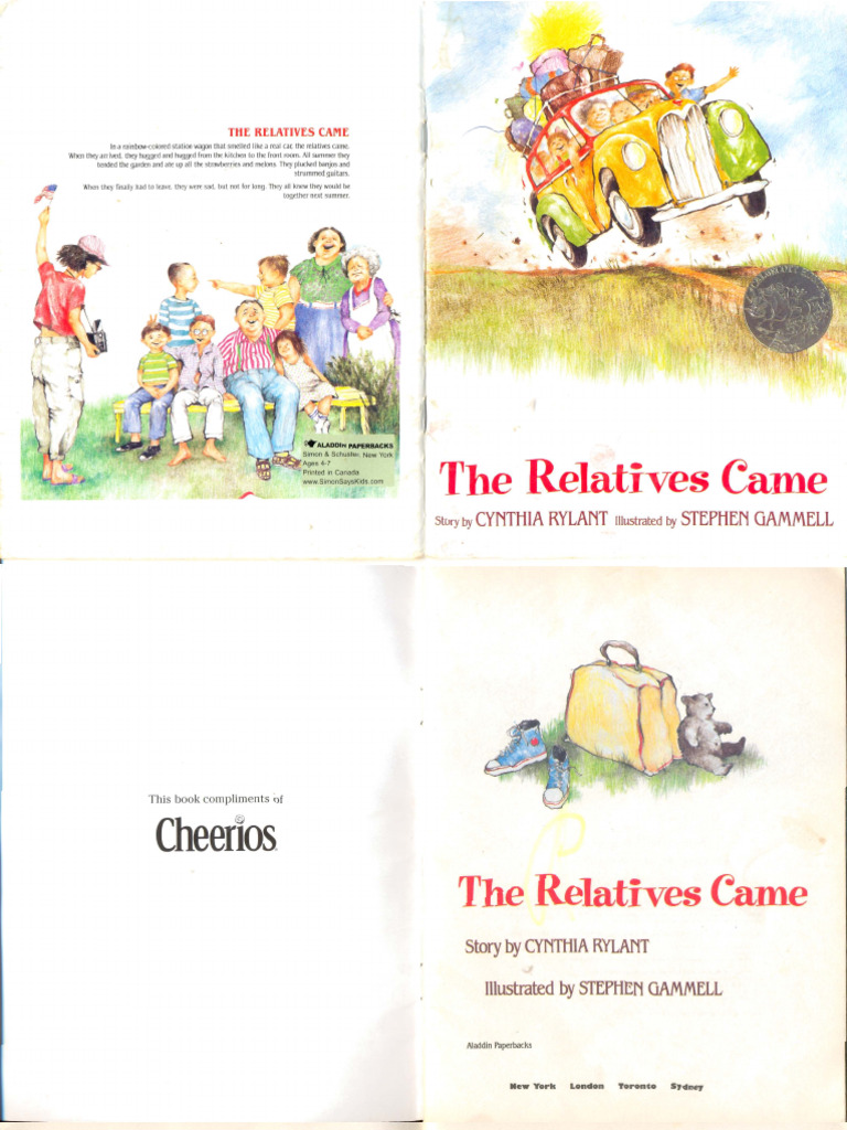The Relatives Came by Cynthia Rylant | PDF