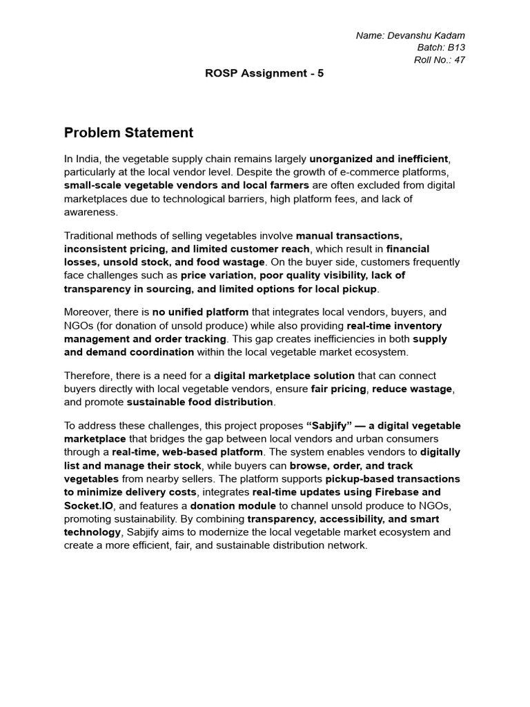 ROSP Assignment - 5 | PDF