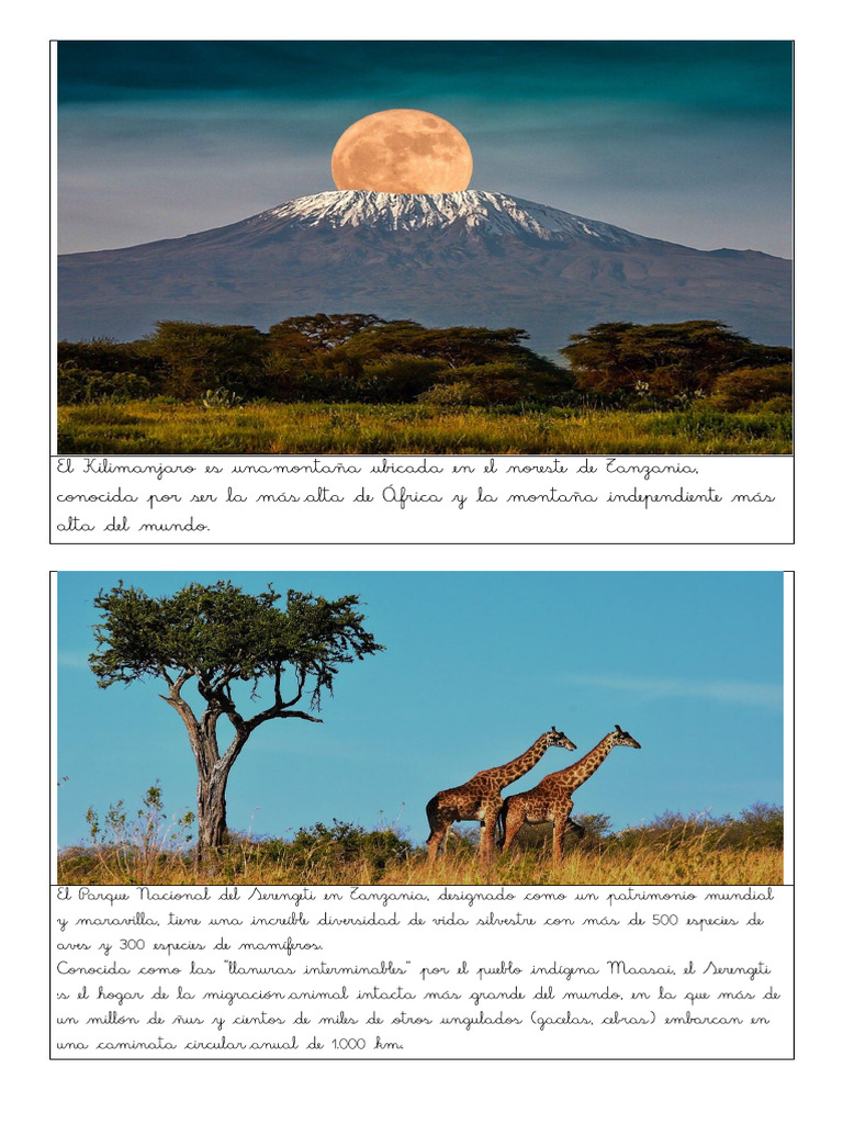 Imagenes Continente - Africa | PDF