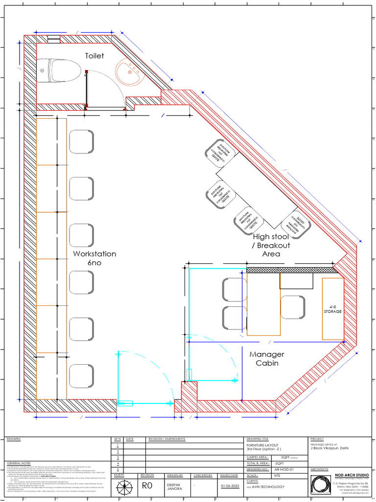 Layout 3rd Floor-Layout Option 2 | PDF