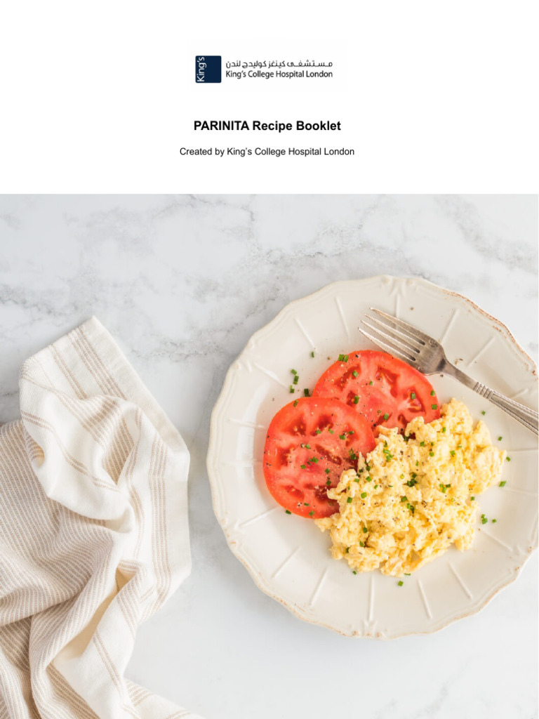 Parinita Recipe Booklet | PDF | Curry | Salad