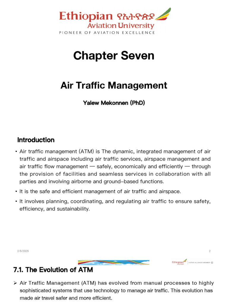 Air Traffic Management Overview | PDF | Air Traffic Control | Aviation