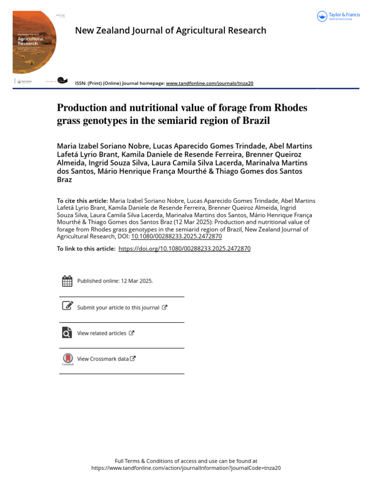 8.4 M Izabel - Production and Nutritional Value of Forage From Rhodes ...