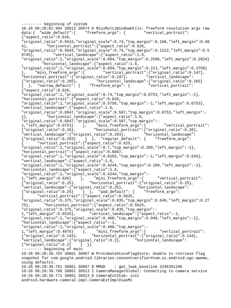 Log Cat 1761413319668 | PDF | Software Engineering | Computer Engineering