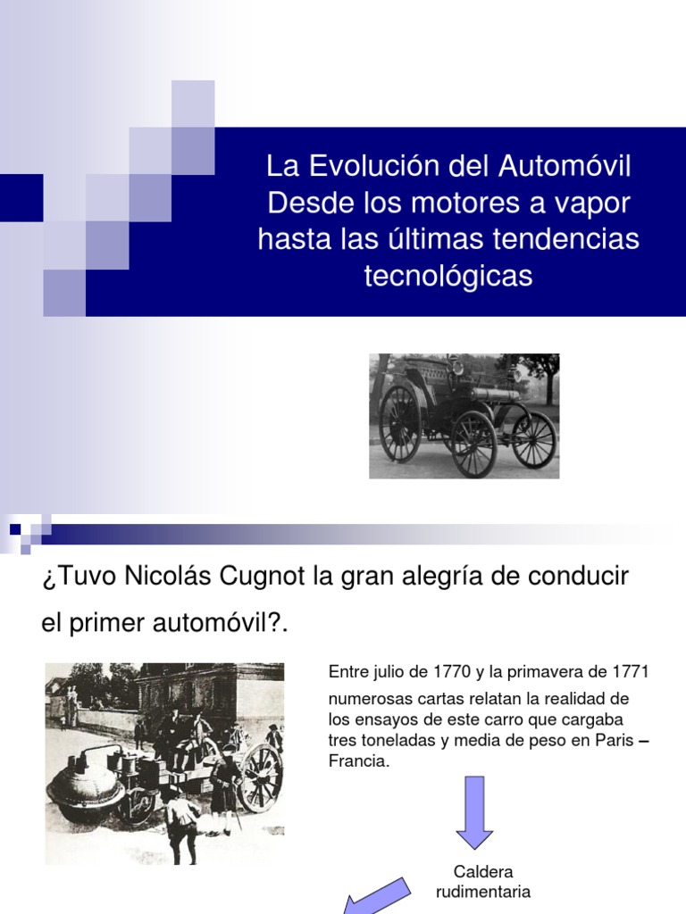 La Evolución Del Automóvil | PDF | Mercedes Benz | Coche