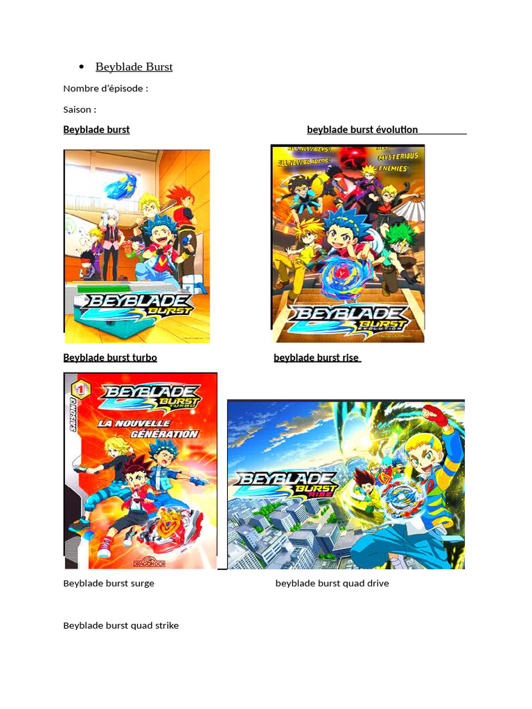 Beyblade Burst | PDF
