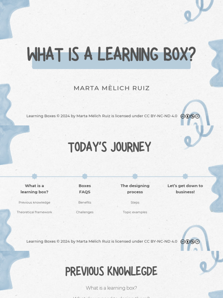 1) What Is A Learning Box | PDF | Learning | Cognition