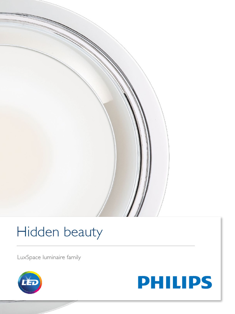 LuxSpace III Brochure - Versión Europea | PDF | Lighting | Light ...