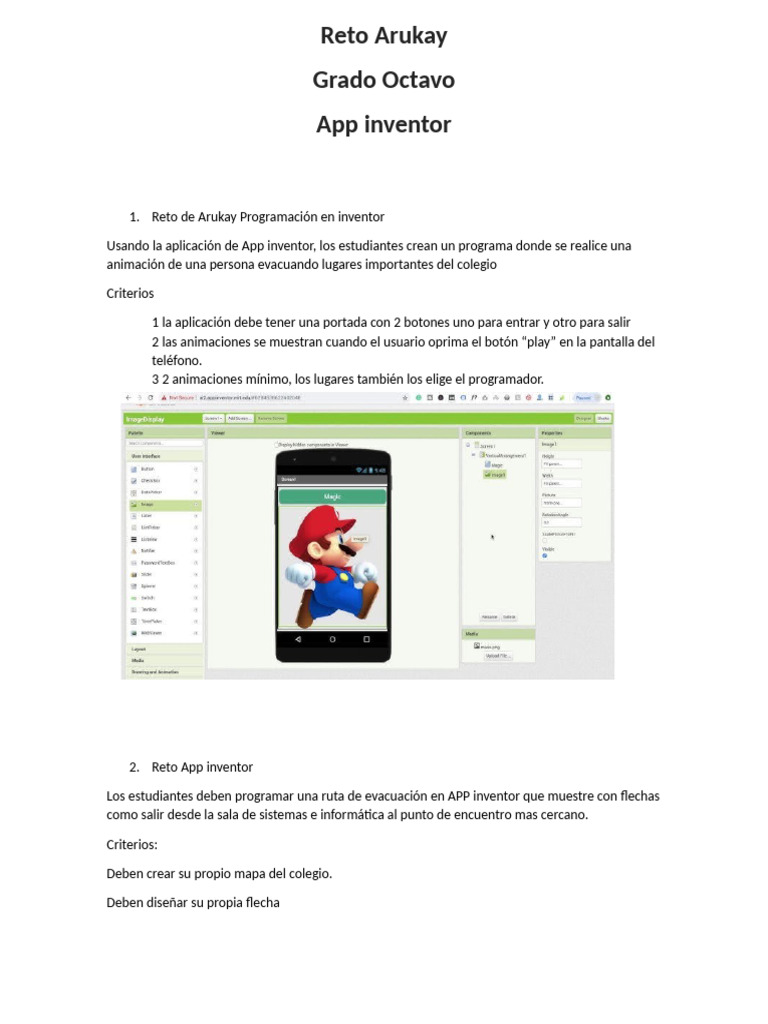 Reto de Arukay Grado Octavo | PDF
