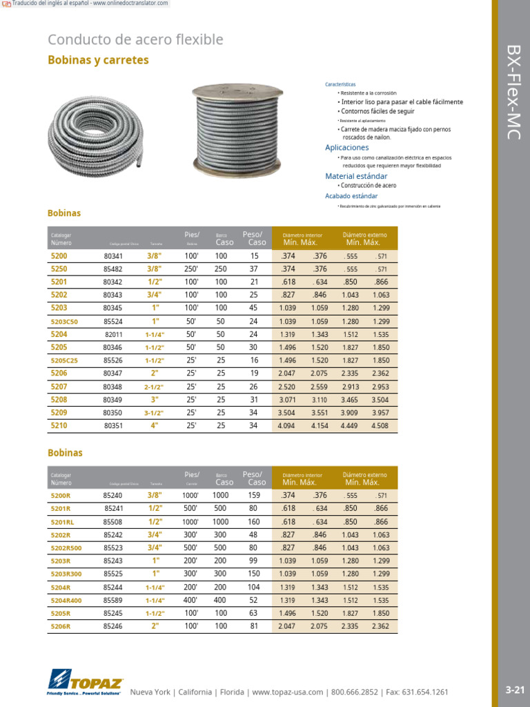 TOPAZ | PDF | Sustancias químicas | Rieles