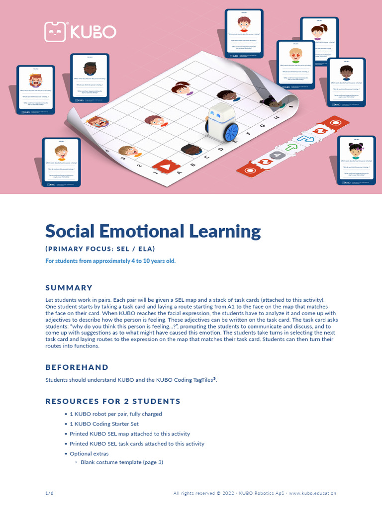 Activity Social Emotional Learning | PDF | Behavioural Sciences ...