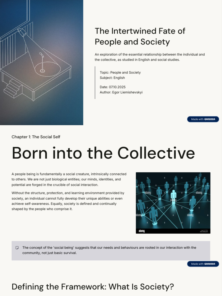 The-Intertwined-Fate-of-People-and-Society-clean | PDF | Society ...