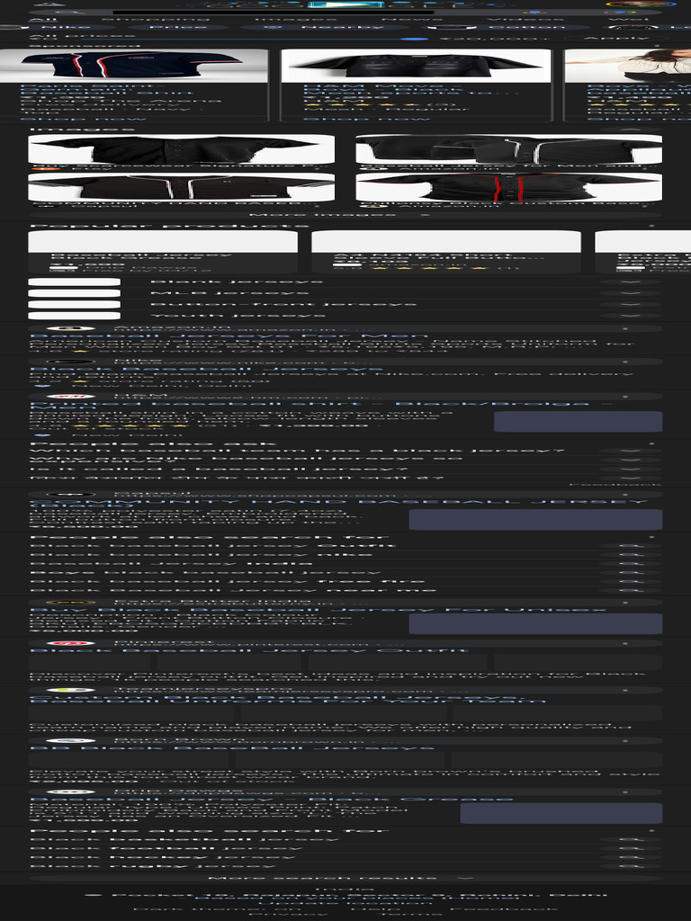 Black - Baseball Jersey - Google Search | PDF | Clothing | Dress Codes