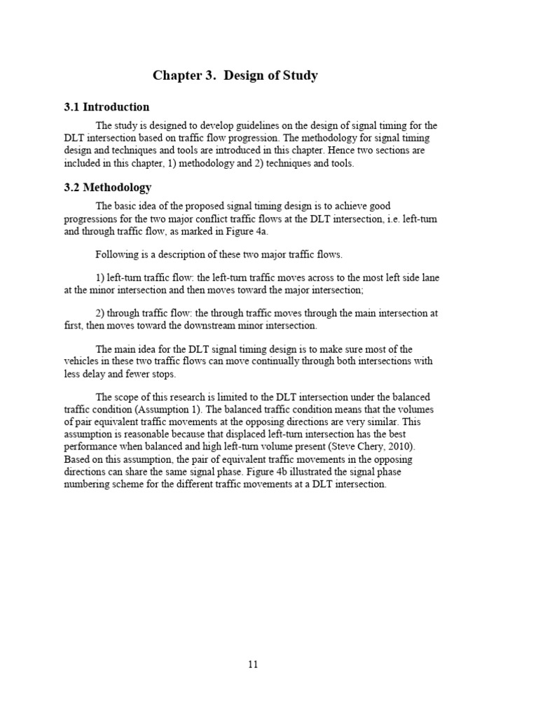 Proracun Trajanja Faza Za DLT - Signal Timing Strategy For DLT | PDF ...