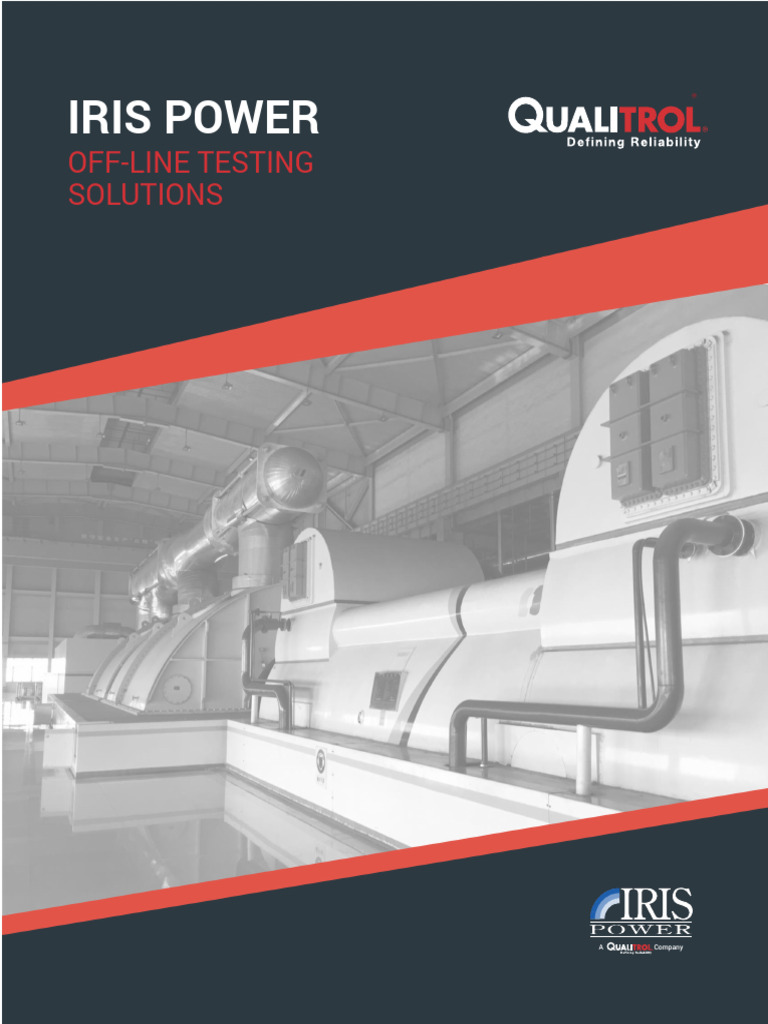 Off Line Testing Solutions Iris Power | PDF | Electric Motor | Capacitor
