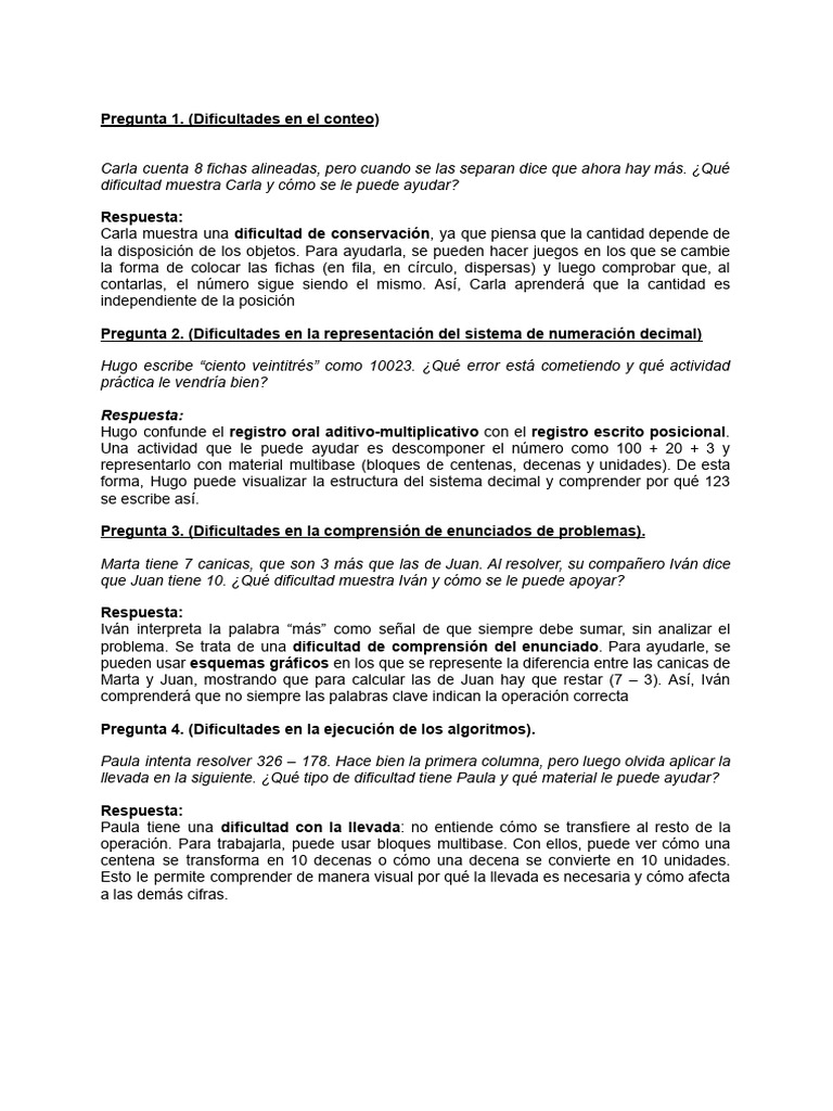 Matemáticas. Preguntas 1.2 y Problemas. | PDF | Matemáticas