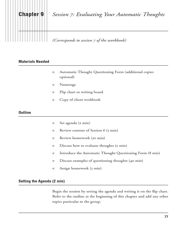 Coping With the Seasons a Cognitive Behavioral App... ---- (Chapter 9 ...
