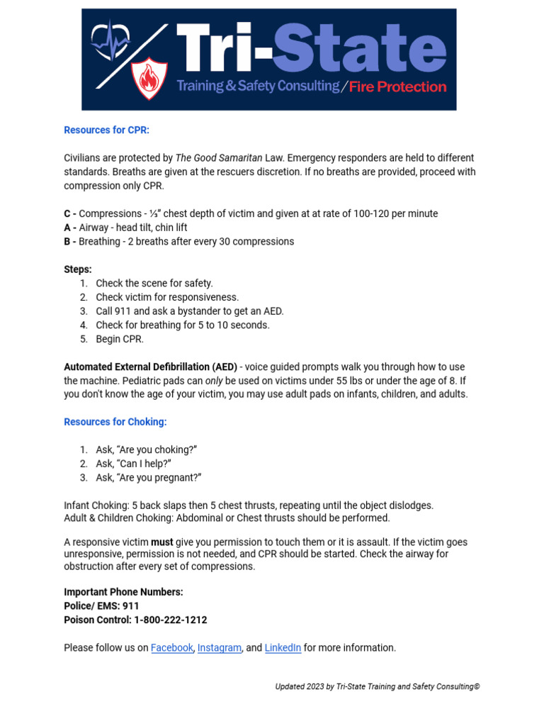 TST CPR Notes 2023 | PDF