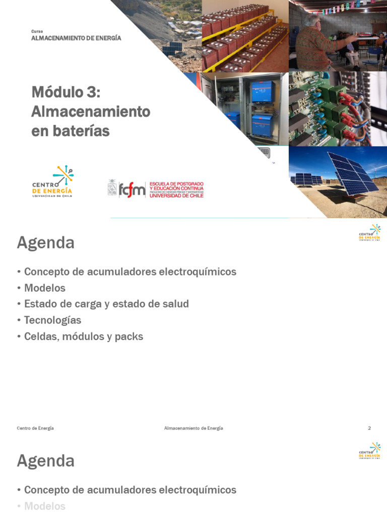 M Dulo 3 Almacenamiento en Bater As | PDF | Batería recargable | Batería de iones de litio