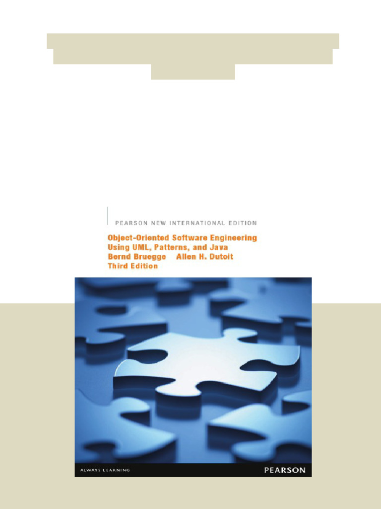 Object Oriented Software Engineering Using UML Patterns and Java 3rd ...