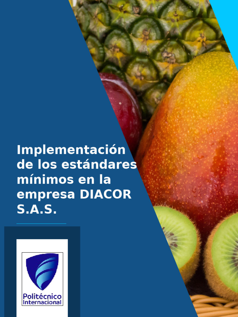 Estándares de Seguridad en Diacor S.A.S. | PDF | Historial médico ...
