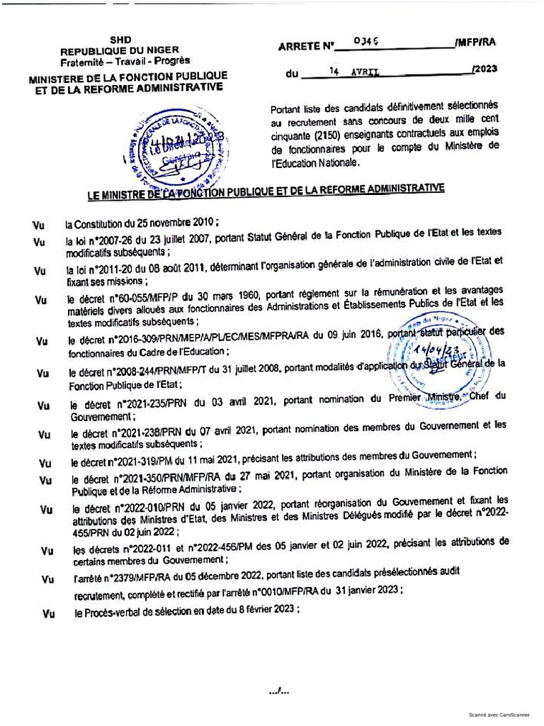 Sélection Definitive | PDF