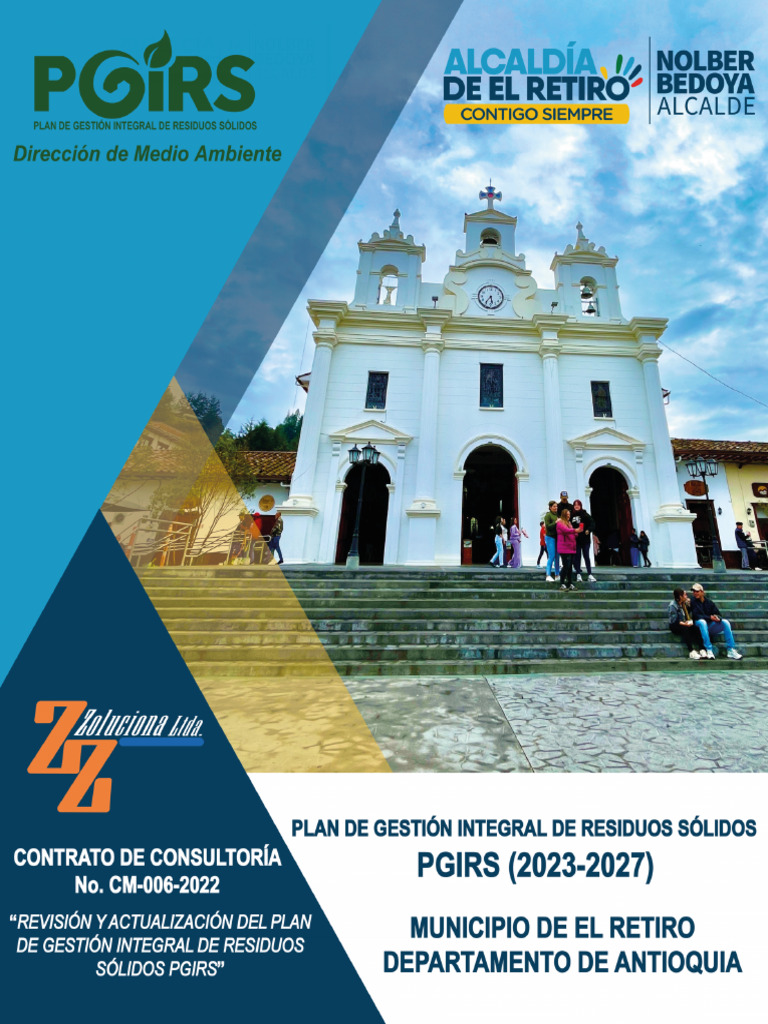 Pgirs El Retiro 2023-2027 | PDF | Residuos | Gestión de residuos