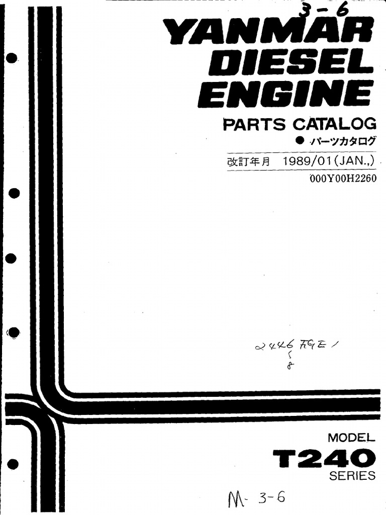 03-6 - Generator Engine - Parts Catalog | PDF