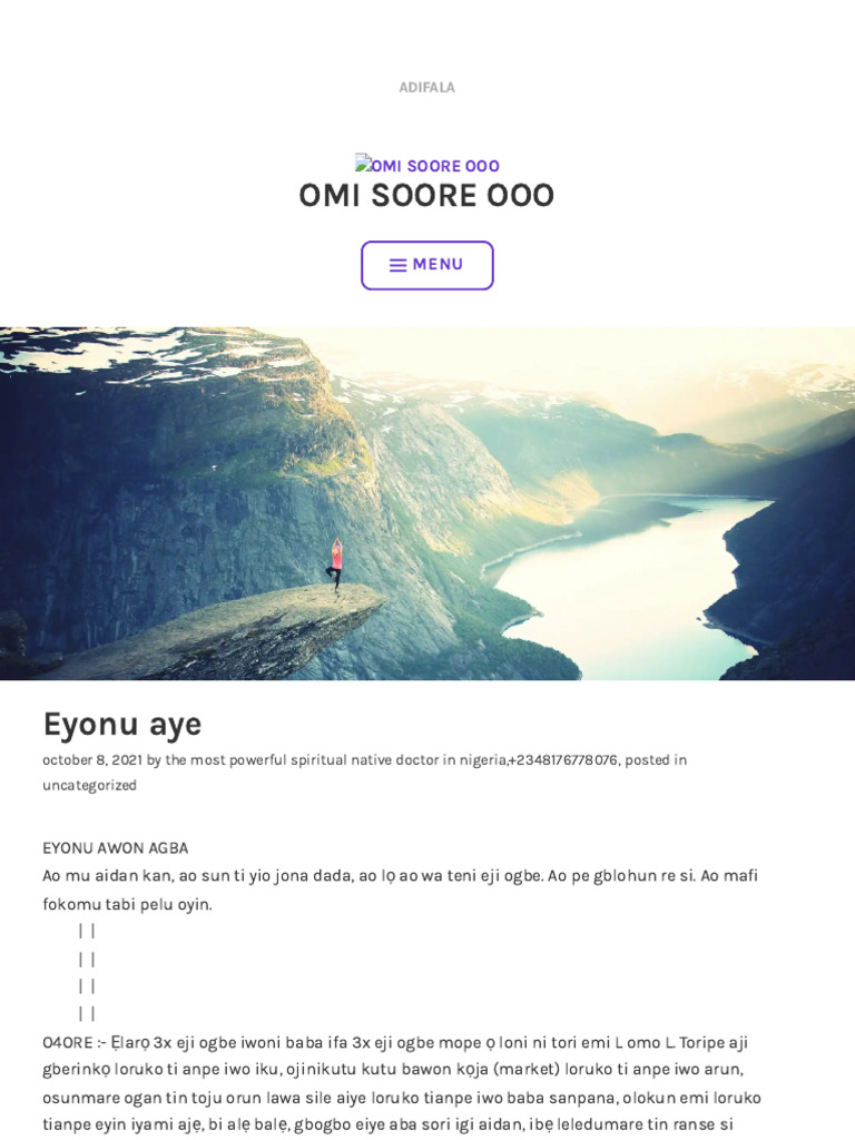 Spiritual Guidance from Omi Soore | PDF