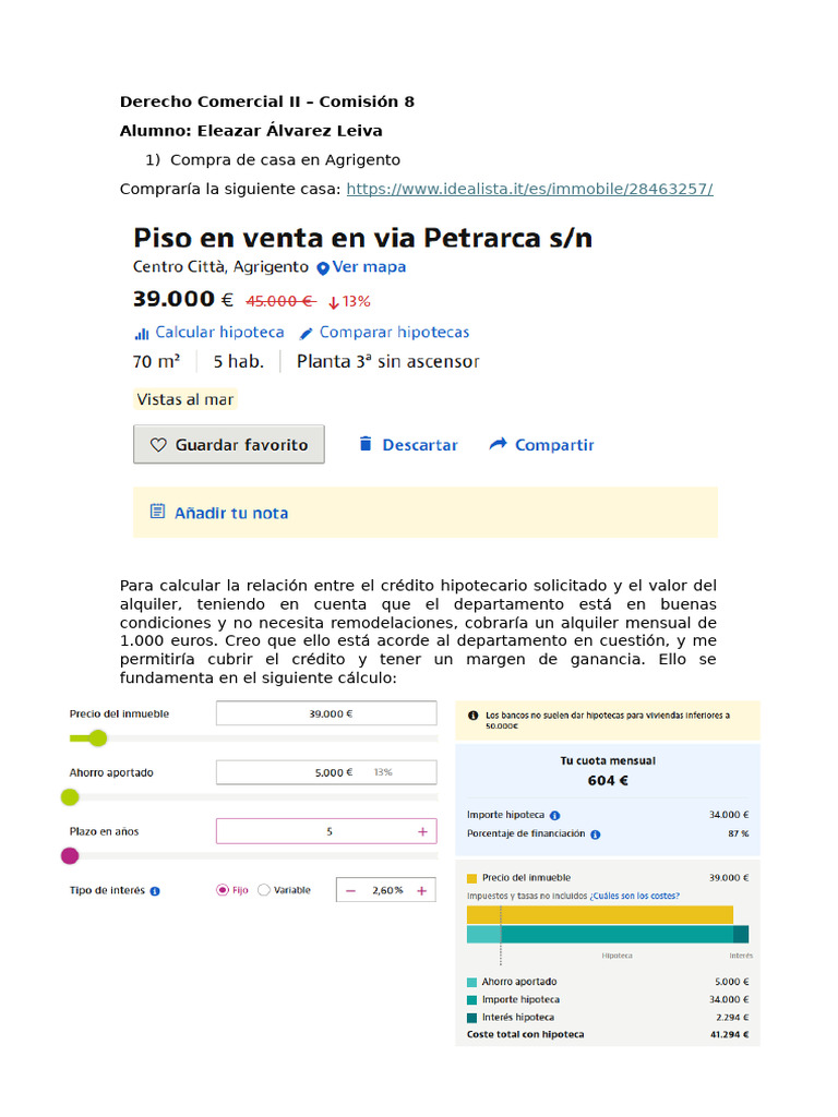 Derecho Comercial II - Eleazar Alvarez Leiva | PDF