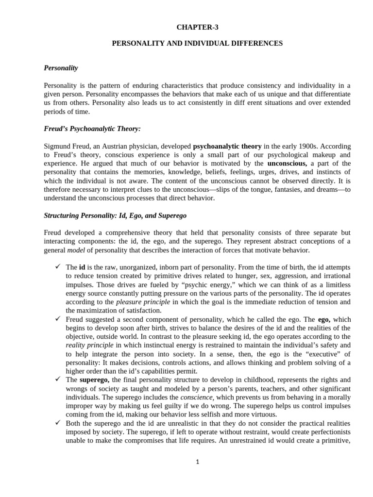 Freud's Psychosexual Stages Explained | PDF | Self Efficacy | Self Esteem