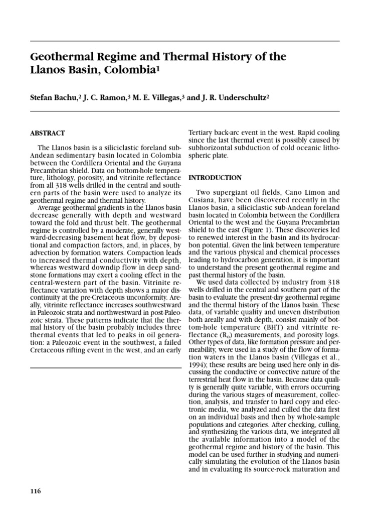 1995 Bachu Et Al | PDF | Earth Sciences | Geology
