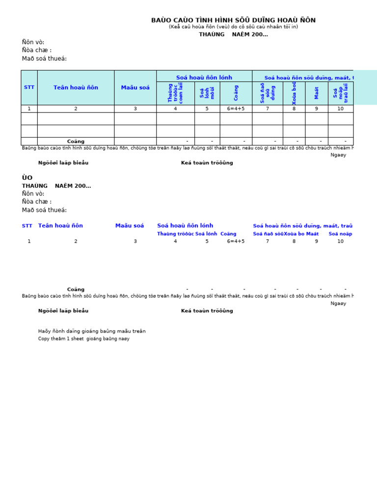 HT Bai Tap EXCEL | PDF