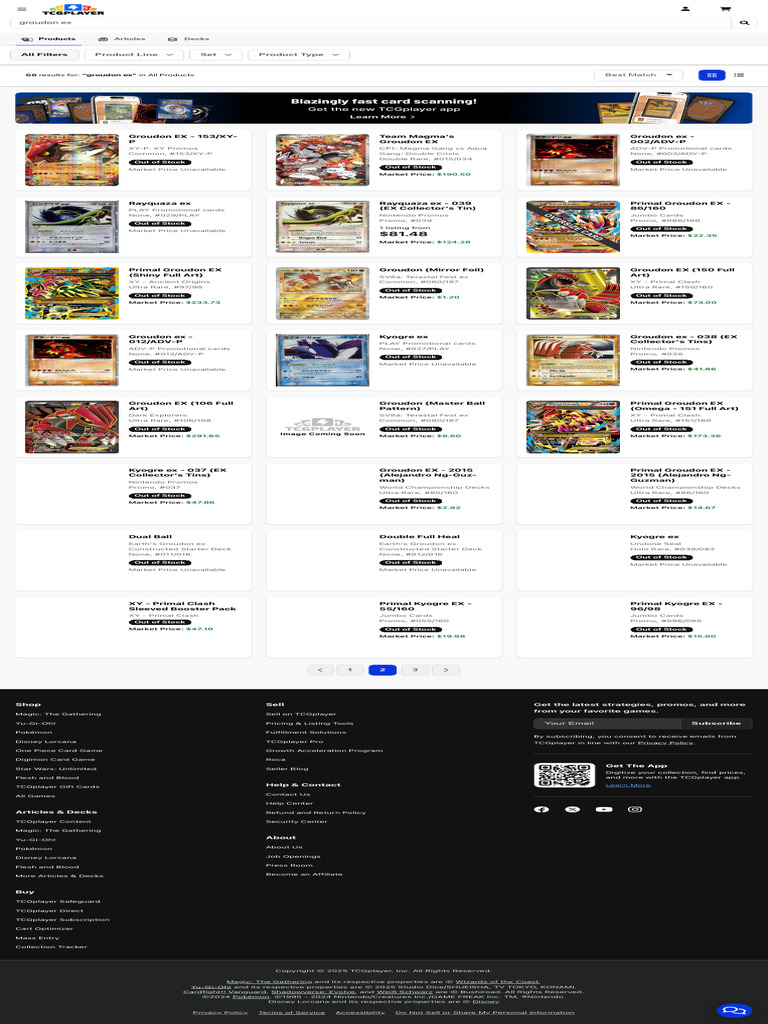Search TCGplayer's Massive Trading Card Games Inventory | PDF | Pokémon ...